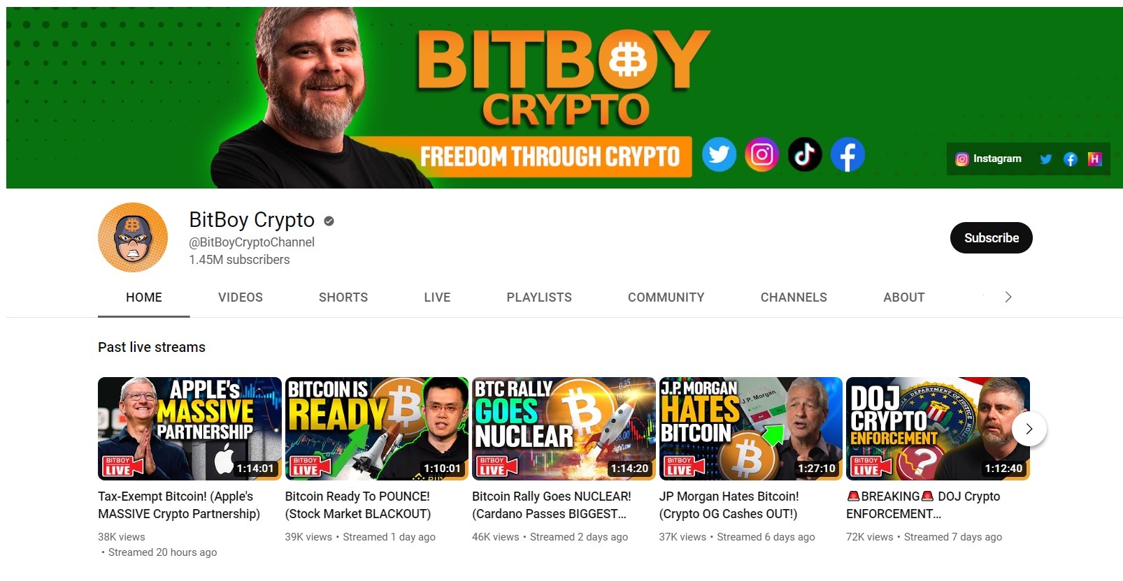 Top 5 Crypto Channels on Youtube - Web 3 Convergence